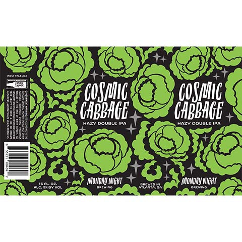 Monday Night Cosmic Cabbage Hazy DIPA – CraftShack - Buy craft beer online.