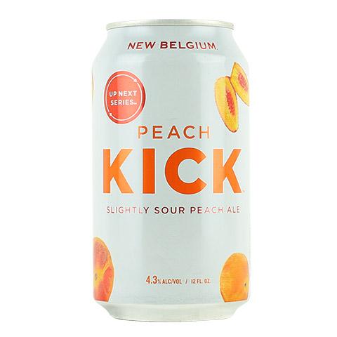 New Belgium Peach Kick – CraftShack - Buy craft beer online.