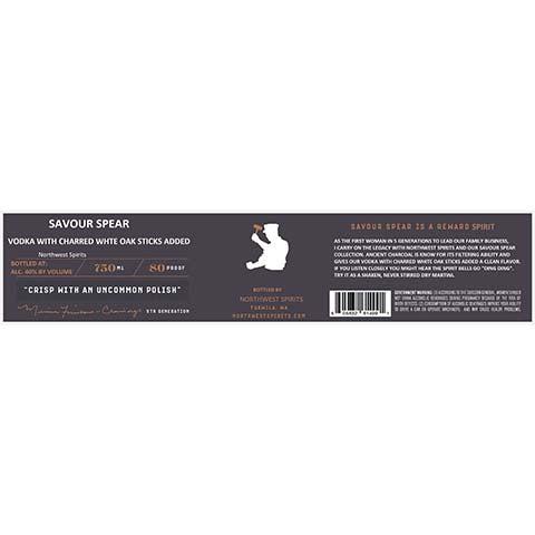 Northwest Spirits Savour Spear Vodka – Buy Liquor Online