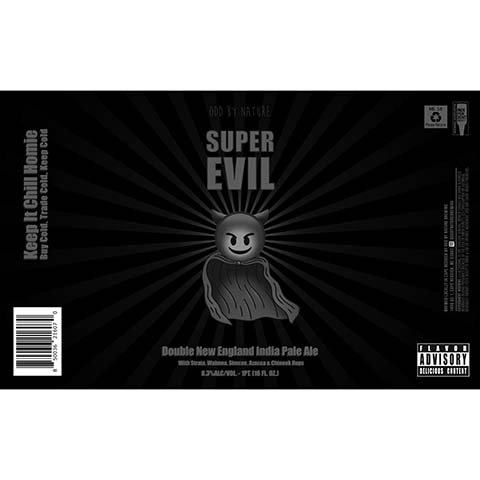 Odd By Nature Super Evil Double NEIPA – CraftShack - Buy craft beer online.