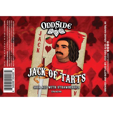 Odd Side Ales Jack of Tarts Sour – CraftShack - Buy craft beer online.