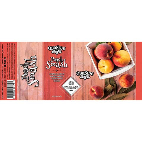 Odd Side Ales Peach Smash Strong Ale – CraftShack - Buy craft beer online.