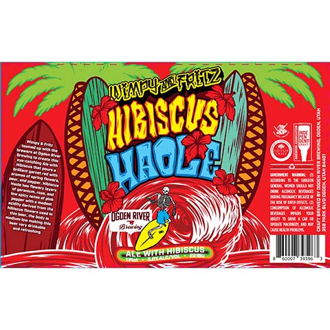 Ogden River Wimpy and Fritz Hibiscus Haole – CraftShack - Buy craft ...