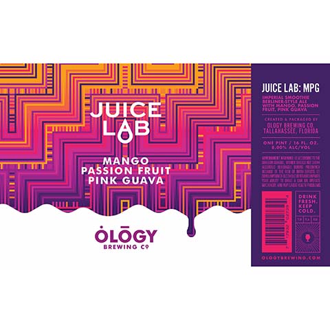 Ology Juice Lab: MPG Sour – CraftShack - Buy craft beer online.