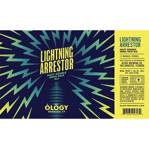 Ology Lightning Arrestor Hazy Double IPA – CraftShack - Buy craft beer ...