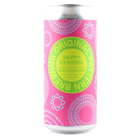 Original Pattern Hoppy Hysteria Pilsner – CraftShack - Buy craft beer ...
