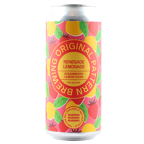 Original Pattern Renegade Lemonade Strawberry Lemon Gose – CraftShack ...