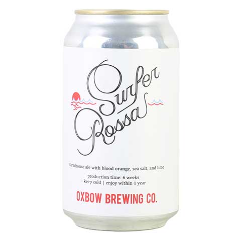 Oxbow Surfer Rossa Farmhouse Ale – CraftShack - Buy craft beer online.