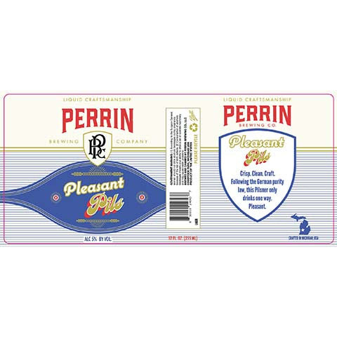 Perrin Pleasant Pils – CraftShack - Buy craft beer online.