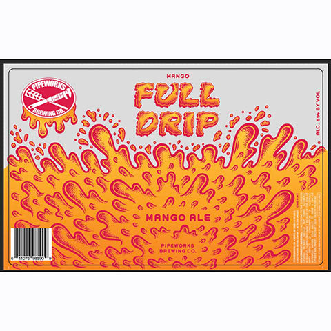 Pipeworks Mango Full Drip Mango Ale – CraftShack - Buy craft beer online.