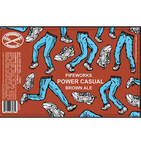 Pipeworks Power Casual Brown Ale – CraftShack - Buy craft beer online.