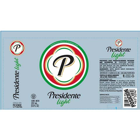 Presidente Light – CraftShack - Buy craft beer online.