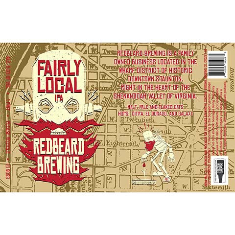 Redbeard Fairly Local IPA – CraftShack - Buy craft beer online.