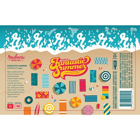 Reuben's Fantastic Lager – CraftShack - Buy craft beer online.
