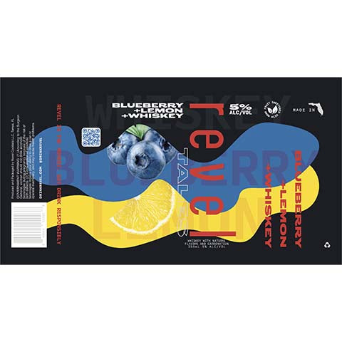 Revel Blueberry + Lemon + Whiskey – CraftShack - Buy craft beer online.