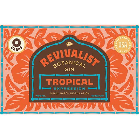 Revivalist Botanical Gin Tropical Expression – Buy Liquor Online
