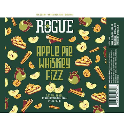 Rogue Apple Pie Whiskey Fizz – CraftShack - Buy craft beer online.