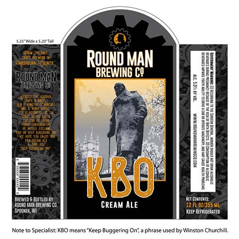 Round Man KBO Cream Ale – CraftShack - Buy craft beer online.