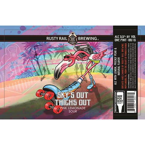 Rusty Rail Sky's Out Thighs Out Sour – CraftShack - Buy craft beer online.