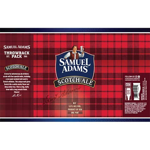 Samuel Adams Scotch Ale – CraftShack - Buy craft beer online.