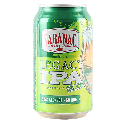 Saranac Legacy IPA 2.0 – CraftShack - Buy craft beer online.