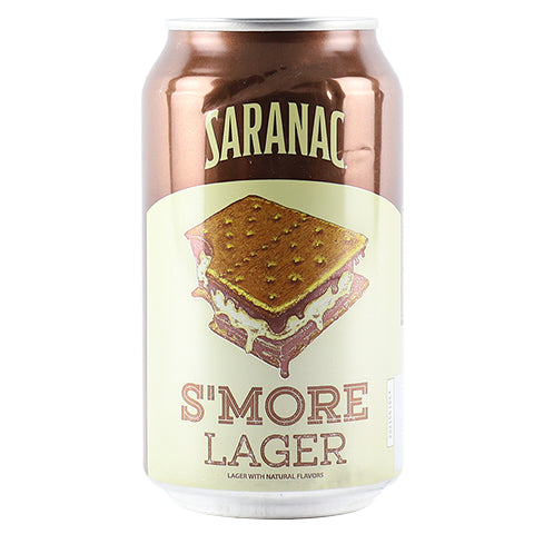 Saranac S'More Lager – CraftShack - Buy craft beer online.