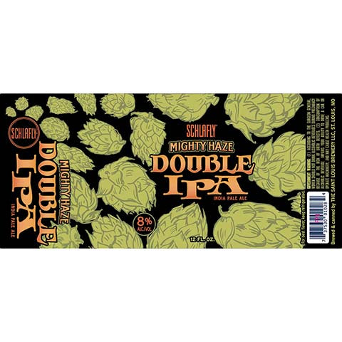 Schlafly Mighty Haze DIPA – CraftShack - Buy craft beer online.