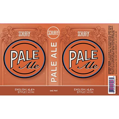 Schlafly Pale Ale – CraftShack - Buy craft beer online.
