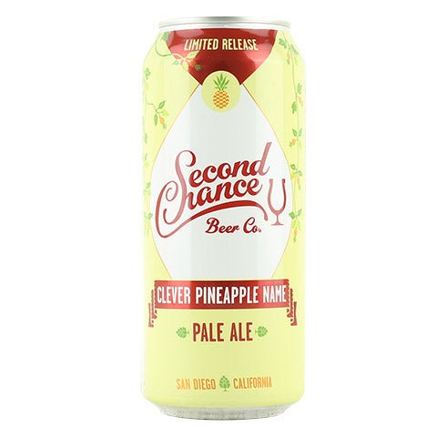 Second Chance Clever Pineapple Name Pale Ale – CraftShack - Buy craft ...