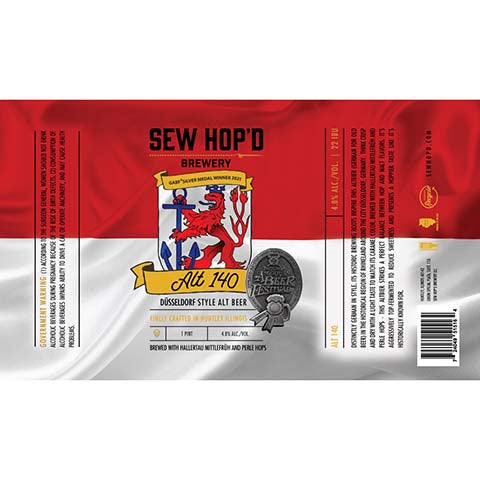 Sew Hop'd Alt 140 – CraftShack - Buy craft beer online.