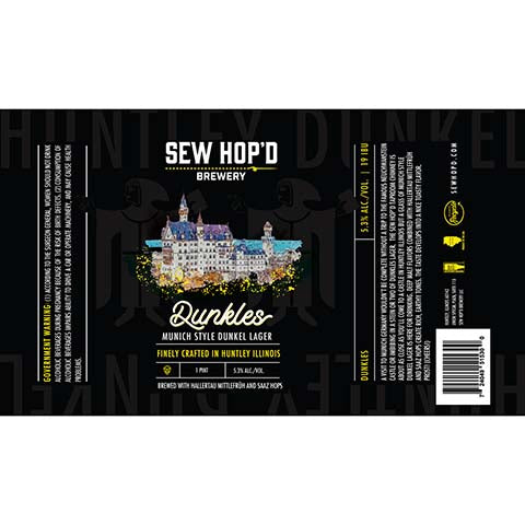 Sew Hop'd Dunkles Munich Dunkel Lager – CraftShack - Buy craft beer online.