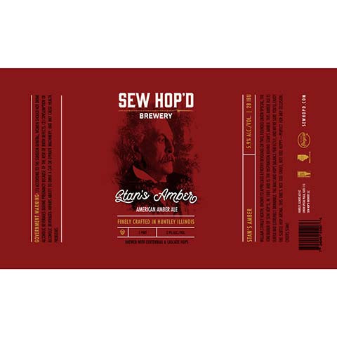 Sew Hop'd Stan's Amber Ale – CraftShack - Buy craft beer online.