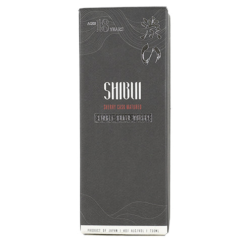 Shibui 18yr Sherry Cask Japanese Whisky – Buy Liquor Online