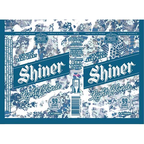 Shiner Light Blonde – CraftShack - Buy craft beer online.