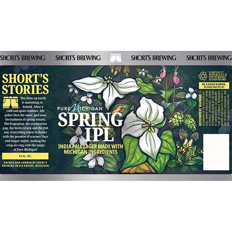 Short's Brew Pure Michigan Spring IPL – CraftShack - Buy craft beer online.