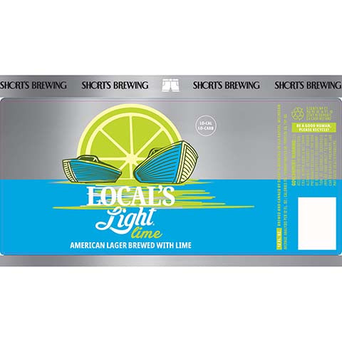 Short's Local's Light Lime Lager – CraftShack - Buy craft beer online.