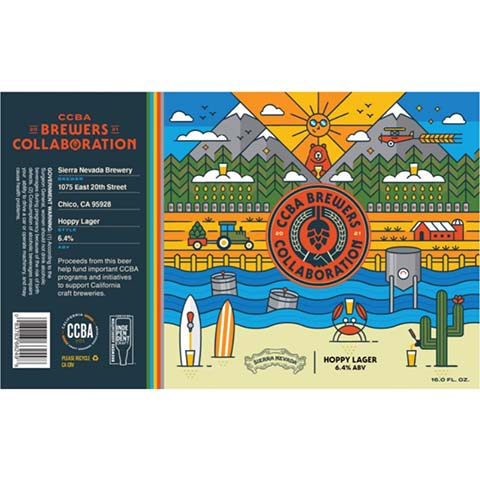 Sierra Nevada CCBA Brewers Collaboration Hoppy Lager – CraftShack - Buy ...