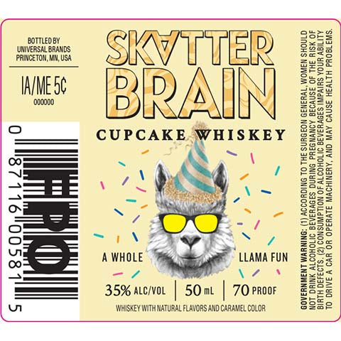 Skatterbrain Cupcake Whiskey – Buy Liquor Online