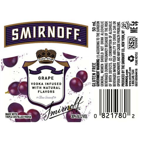 Smirnoff Grape Vodka – Buy Liquor Online