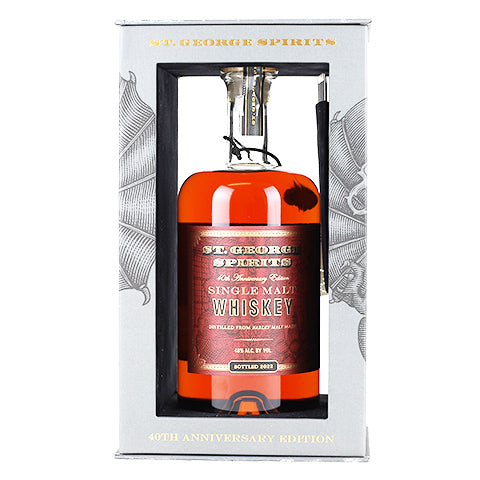 St. George Spirits 40th Anniversary Edition Single Malt Whiskey – Buy ...
