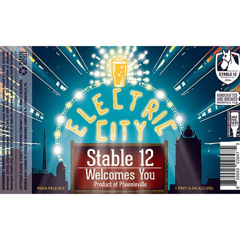 Stable 12 Electric City IPA – CraftShack - Buy craft beer online.