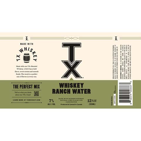 TX Whiskey Ranch Water – CraftShack - Buy craft beer online.