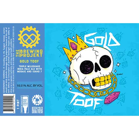 The Brewing Projekt Gold Toof TIPA – CraftShack - Buy craft beer online.