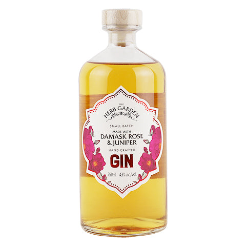 The Herb Garden Small Batch Damask Rose & Juniper Gin – Buy Liquor Online