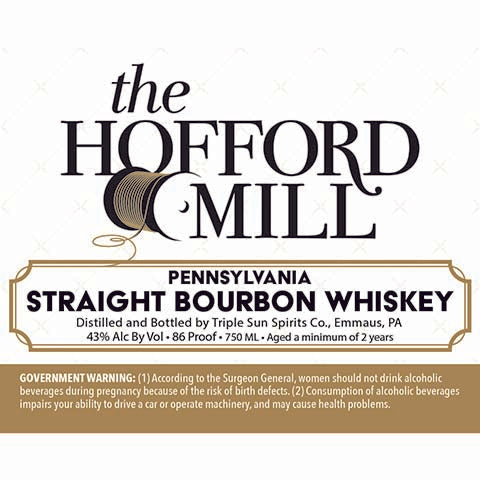 The Hofford Mill Straight Bourbon Whiskey – Buy Liquor Online