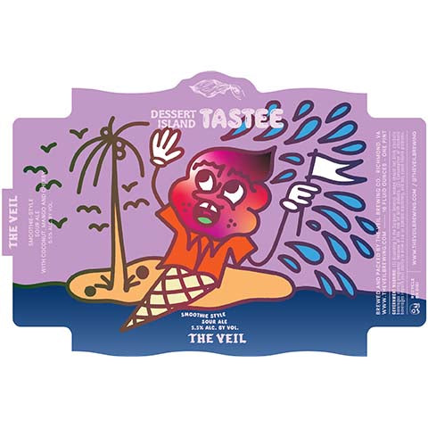 The Veil Dessert Island Tastee Sour – CraftShack - Buy craft beer online.