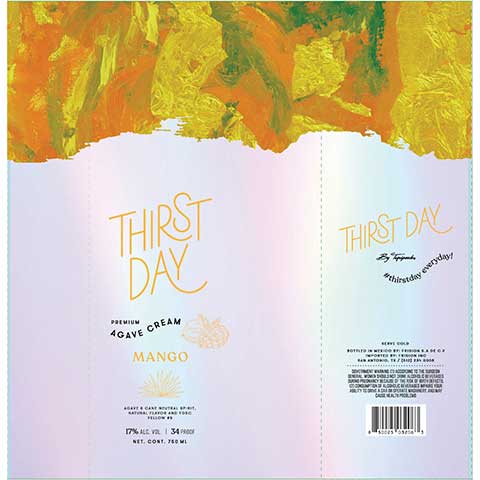 Thirstday Mango Agave Cream – Buy Liquor Online