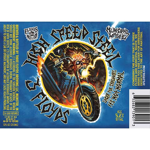 Three Floyds High Speed Steel Lager – CraftShack - Buy craft beer online.