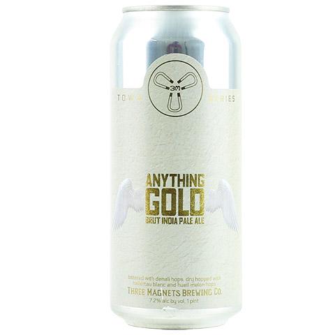 Three Magnets Anything Gold Brut IPA – CraftShack - Buy craft beer online.