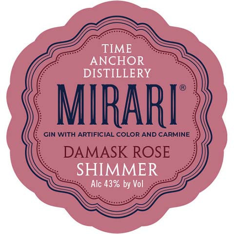 Time Anchor Mirari Damask Rose Shimmer Gin – Buy Liquor Online